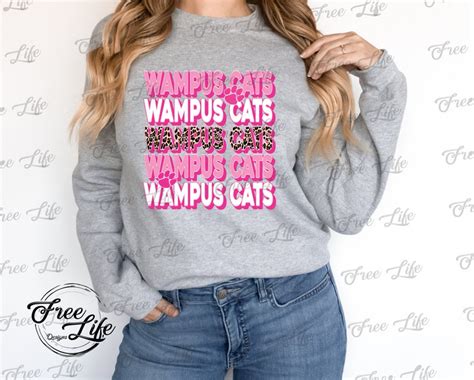 Wampus Cats Png Download Wampus Cats Digital Art Download Etsy