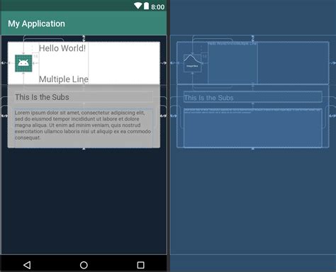 android background on view groups when using constraint layout