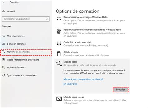 Connexion Sans Mot De Passe Windows 10 Un Moyen Sécurisé Et Pratique