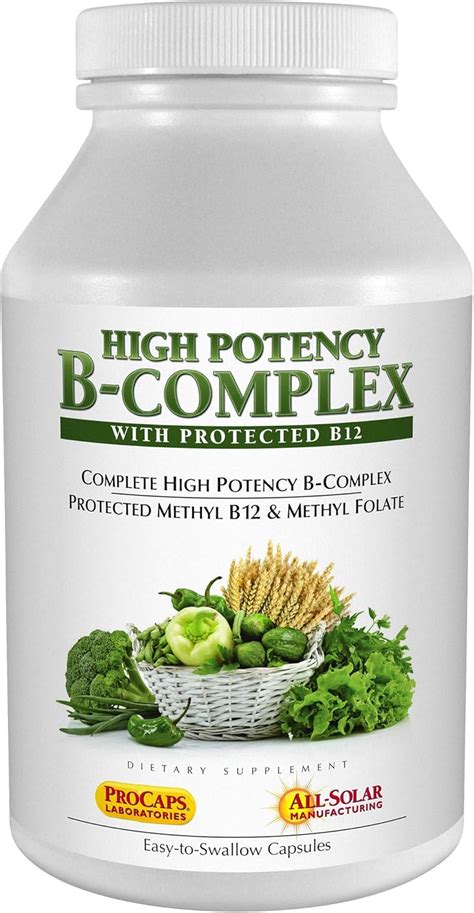 Andrew Lessman High Potency B Complex 360 Capsules With High Levels Of Folate