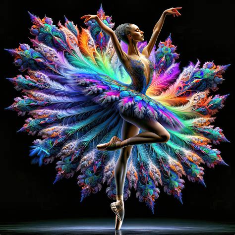 The Luminescent Ballerina Digital Art By Bill And Linda Tiepelman Pixels