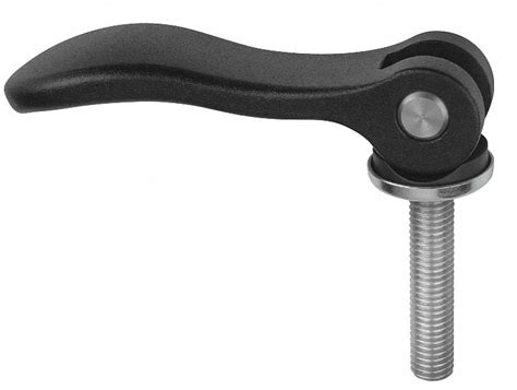KIPP External Threads Cam Handle Adjustable Cam Lever Cast Aluminum