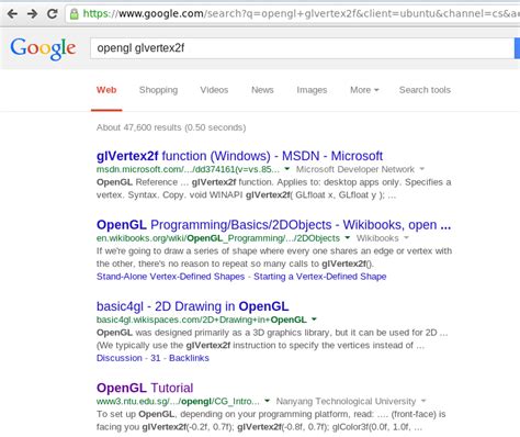 Pengantar Pemrograman OpenGL Di Linux Ubuntu Faqih Shofyan S Blog