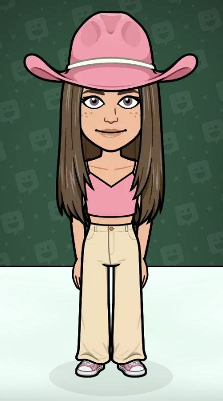 Cowgirl Bitmoji Outfit Cute Selfie Ideas Snapchat Avatar Cute