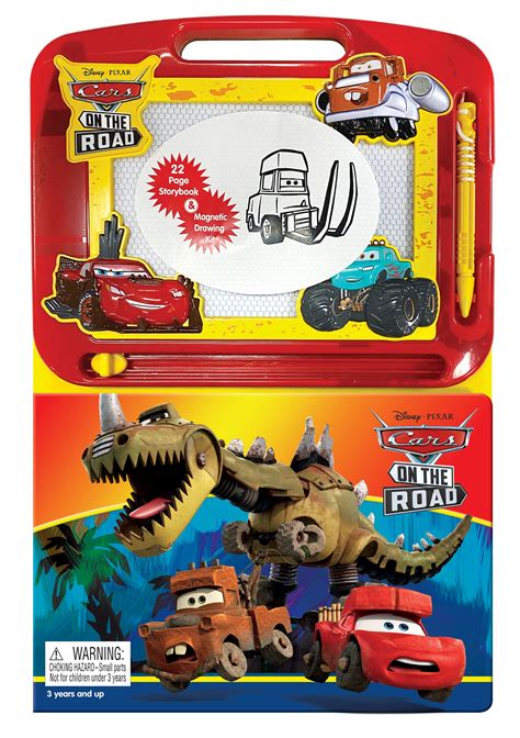Disney Cars On The Road Learning Drawing Activity Book Phidal