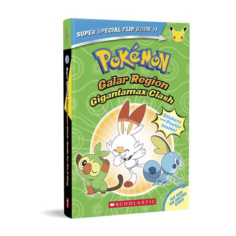 Pokémon Super Special Flip Book Galar Region And Alola Region Pokémon
