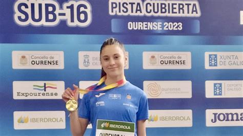Luna Arnás Cierra La Temporada De Atletismo En Pista Cubierta Con Ocho