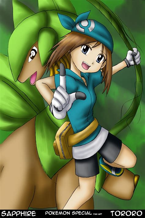 Sapphire Pokemon Special Manga Fan Art 12596989 Fanpop