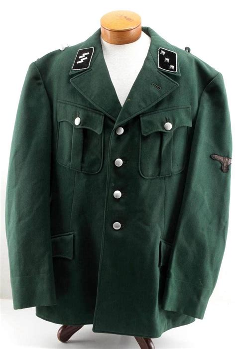 Lot Wwii German Third Reich Waffen Ss Officer Tunic