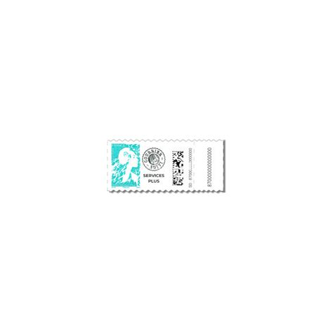 Timbre De Roulette Service Plus Marianne De L Avenir Timbres France