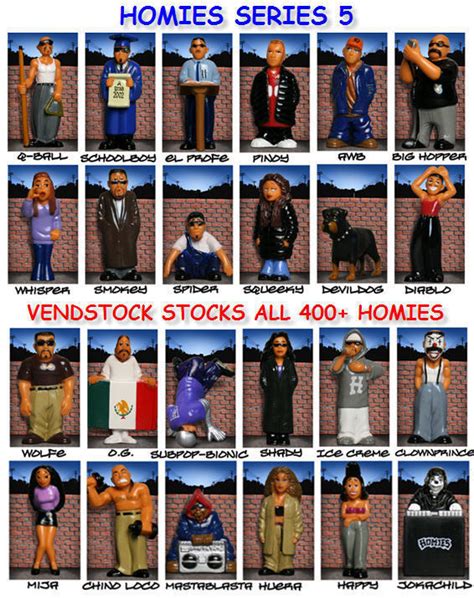Homies Characters Names