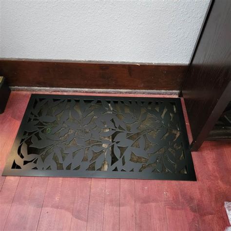 Tailored Metal Framed Hvac Grates Personalized Metal Rear Flange Air Passage Grilles Handcrafted