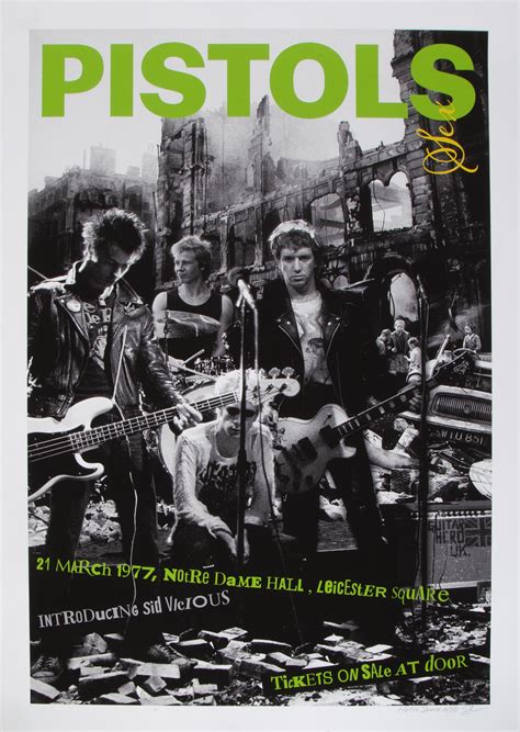 Sex Pistols Comic Strip Poster And Five Related Prints