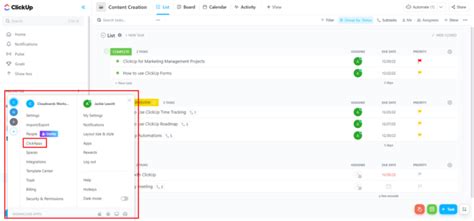 ClickUp Dashboard Tutorial Examples Create Manage