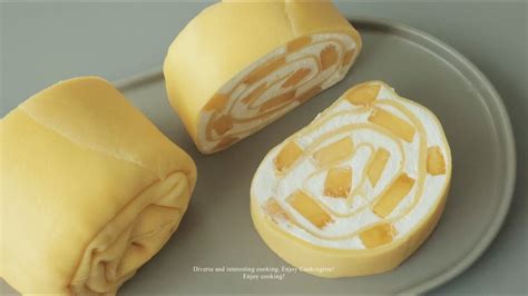 Mango Crepe Roll Cake Recipe Cooking Tree Recipe Roll Cake Crepe