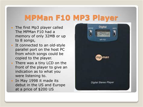Ppt Mp3 Players Powerpoint Presentation Free Download Id1581085