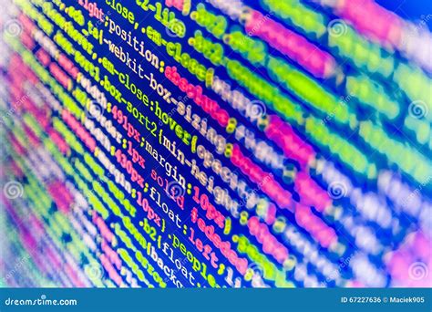 Software Developer Workspace Screen Stock Illustration Illustration Of Application Binary