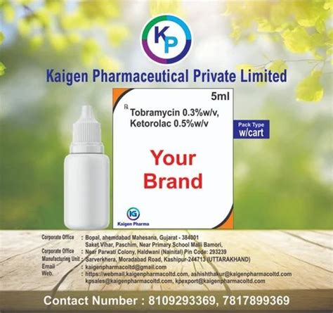 Tobramycin Ophthalmic Solution 5 Ml At Best Price In Bemetra Id