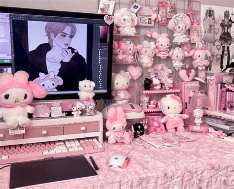 Pin By Maddy On Radom Hello Kitty Stuff I Found Cute Room Ideas Kawaii Room Cute Room Decor