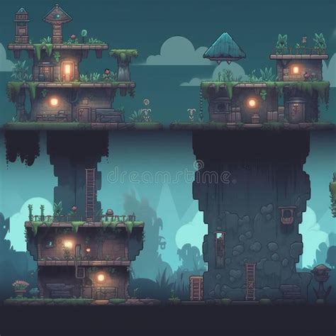 Inside Style Platform Game Assets