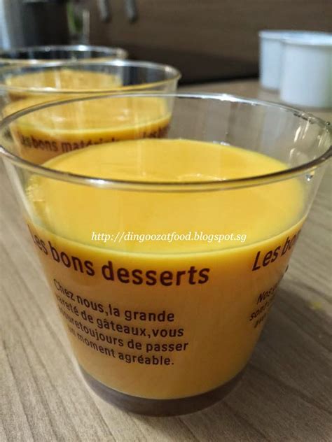 Mikis Food Archives Fresh Mango Pudding 鲜芒果布丁