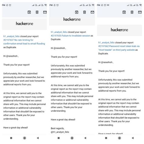 Ashish Rai On Linkedin Hackerone Bughunting