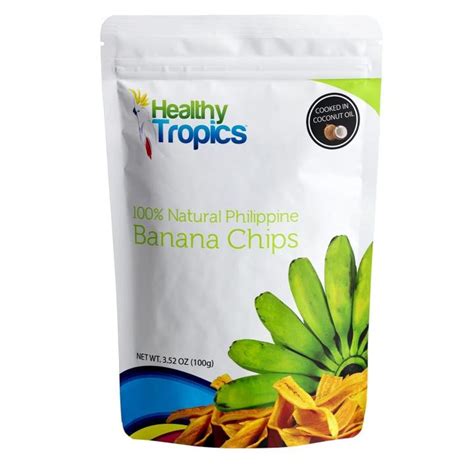 Healthy Tropics 100 Natural Philippine Banana Chips 100g Lazada Ph