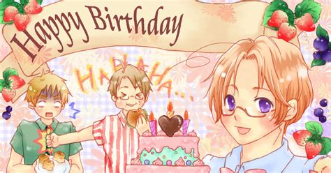 Aph Happy Birthday ナッツ。のイラスト Pixiv