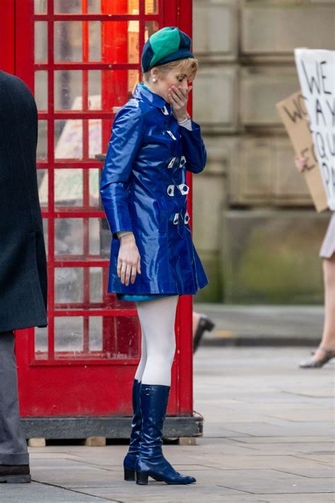 Gemma Arterton Filming Funny Woman Series 2 In Bolton 02052024