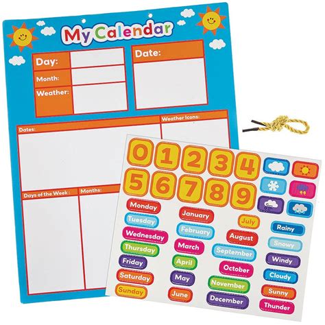 My First Daily Magnetic Calendar