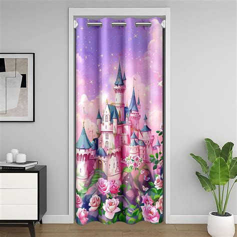Erosebridal Castle Door Curtain Panel 42x84 Princess Room Divider