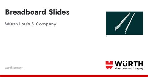 Breadboard Slides Drawer Slides For Woodworking Wurth Louis And Company