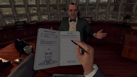 L A Noire The Vr Case Files Now Available Rockstars Debut Vr Game
