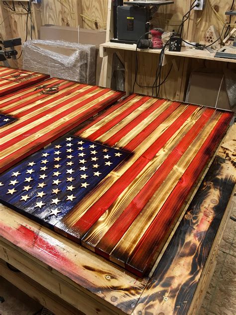 Wooden Flag With Shotgun Shells Etsy Artofit