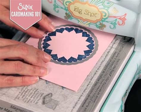Cardmaking 101 With Sizzix Scrapbook Cardmaking Paper Crafts