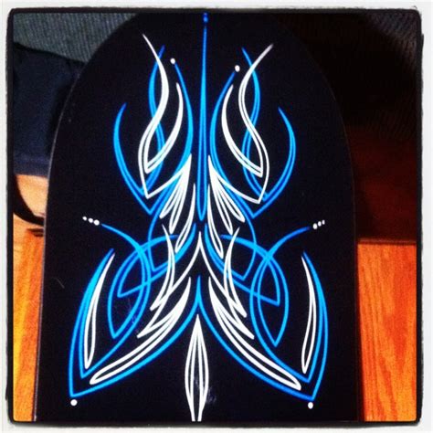 Snowboard For A Friend Pinstriping Designs Pinstripe Art Sign