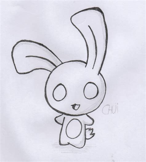 Creepy Bunny Drawing At Explore Collection Of