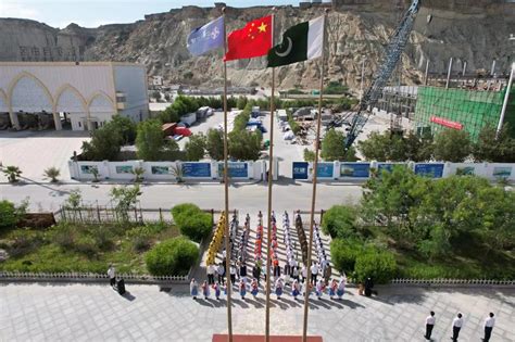 Flag Raising Ceremony For Chinese National Day Held In Gwadar Port