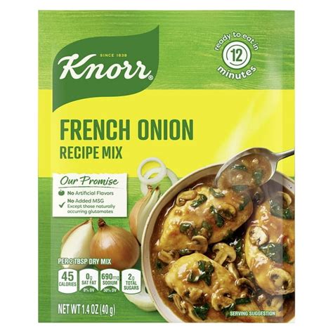 Knorr Soup Mix And Recipe Mix For Soups Sauces And Simple Meals French