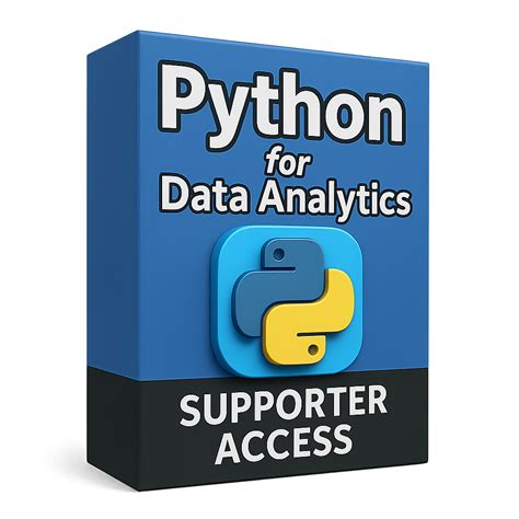 Python For Data Analytics Supporter Access Lukes Courses