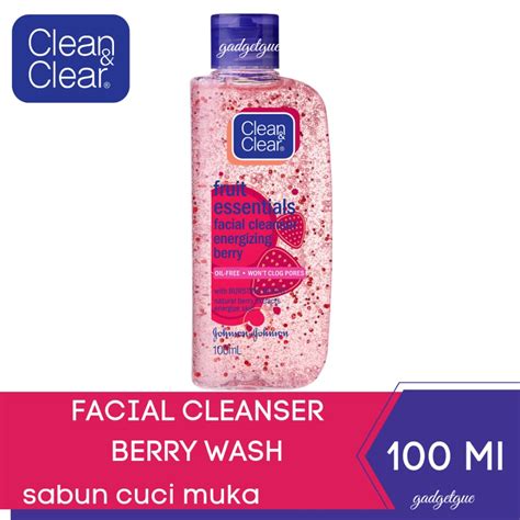 Jual Clean And Clear Facial Wash Fruit Essentials Energizing Berry 100