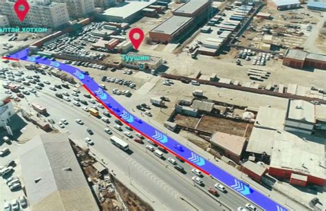 Алтай хотхоны урд талын авто замын хөдөлгөөнийг өнөөдрөөс эхлэн хоёр сар хэсэгчилж хаана