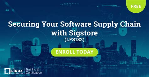 Securing Your Software Supply Chain With Sigstore Lfs182 Linux