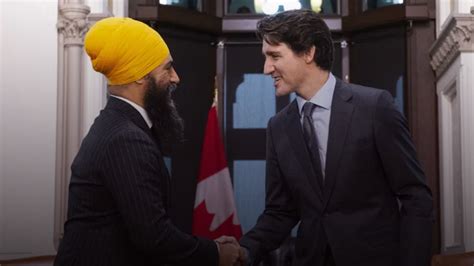 Jagmeet Singh And Ndp Agree To Prop Up Trudeaus Liberals Until 2025