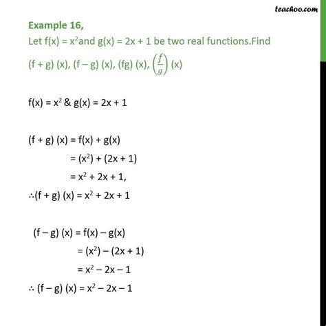 Let F X 2x 3 And G X 4x Find Fog X