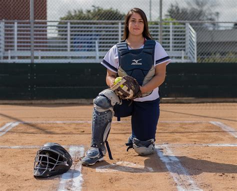 Softball Catcher Photography