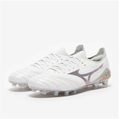 Mizuno Morelia Iii Beta Elite Fg Whitegrey Mens Boots Prodirect