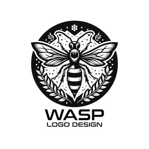Premium Vector Wasp Vector Logo Design
