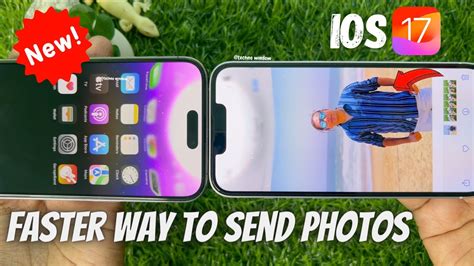 How To Send Photos With Airdrop Proximity Sharing Ios 17 Youtube