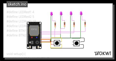 กานติมา งานที่6 wokwi esp32 stm32 arduino simulator